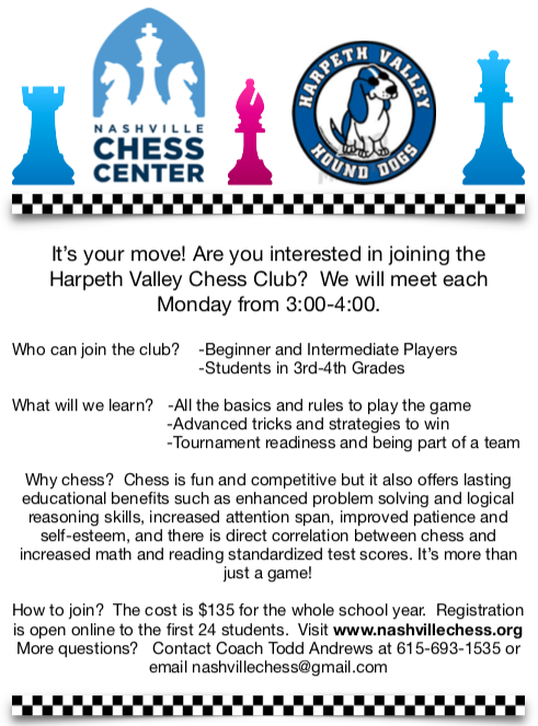 REGISTRATION FOR THE 2019-2020 HARPETH VALLEY ELEMENTARY AFTER-SCHOOL ...