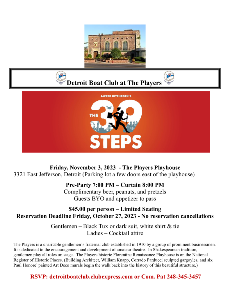 Players - Events - Detroit Boat Club