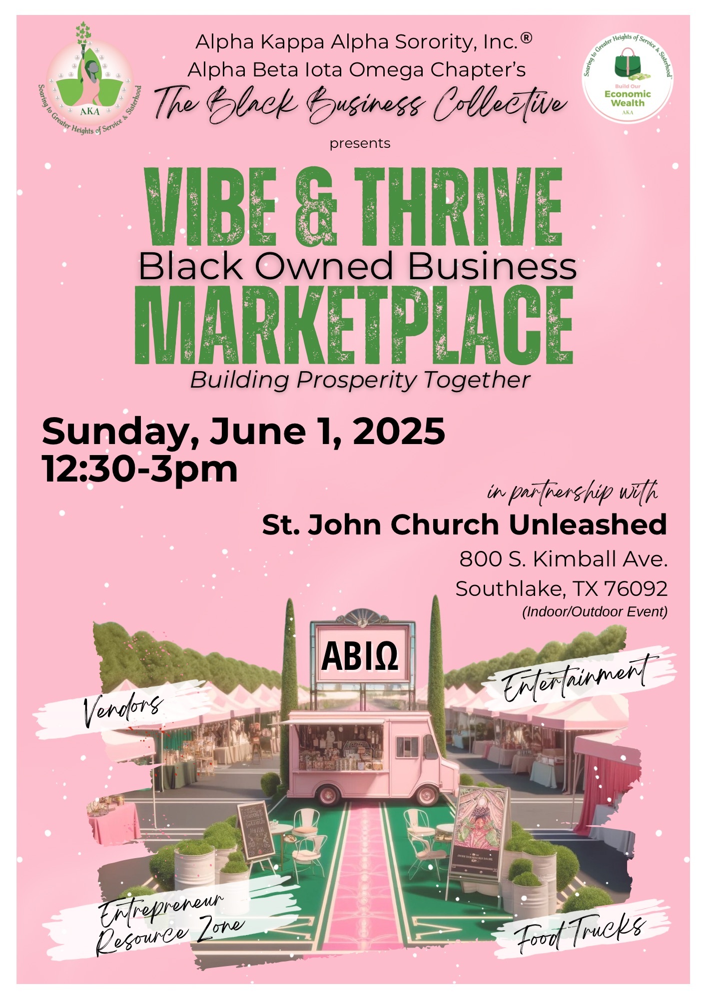 Vibe and Thrive - Events - Alpha Kappa Alpha Sorority-Alpha Beta Iota Omega