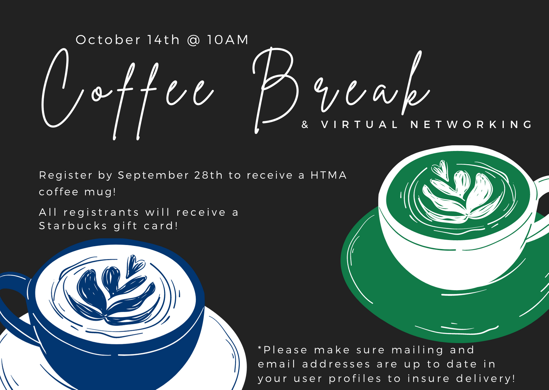 HTMA - Virtual Coffee Break - Events - Houston Treasury Management ...