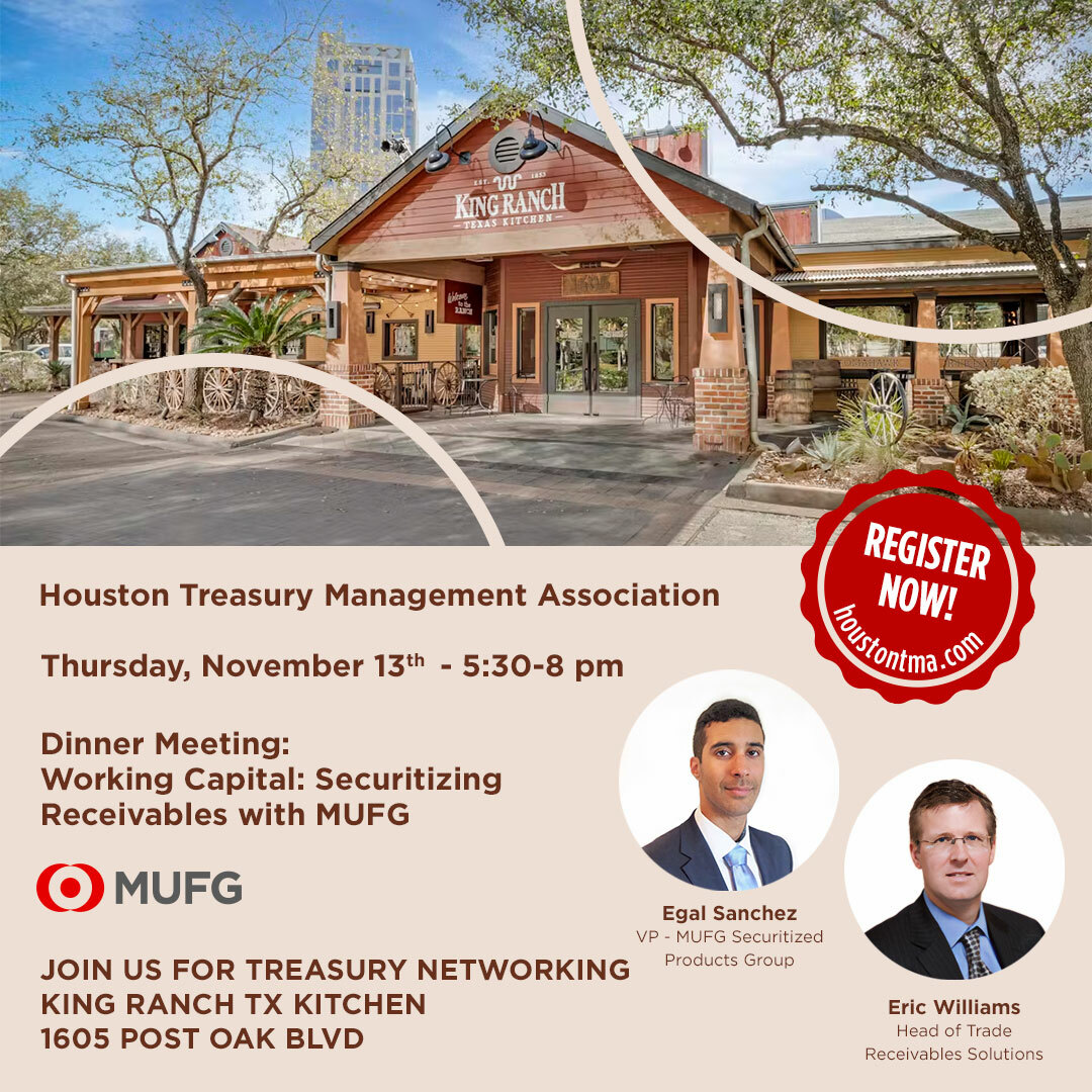 Working Capital: Securitizing Receivables with MUFG - Events - Houston ...