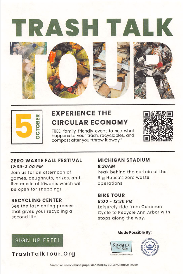 Trash Talk TOUR - Events - Washtenaw Business Association