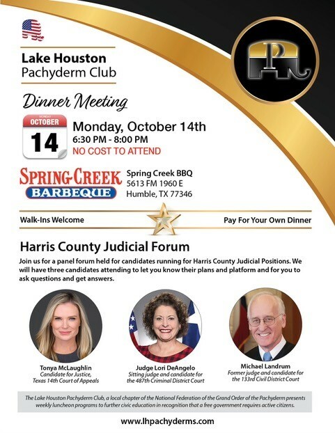 Lake Houston Pachyderm Club - National Federation of Pachyderm Clubs