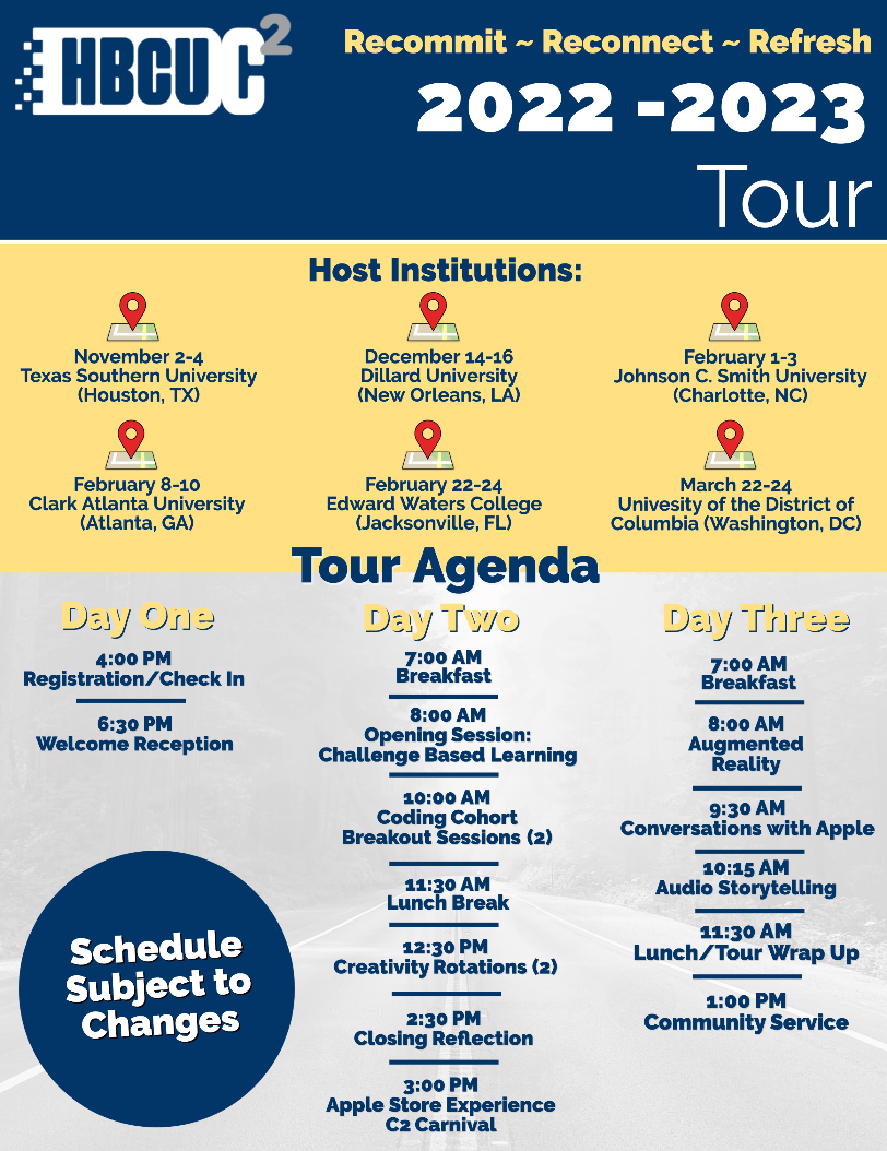 HBCU C2 Tours - HBCU C2