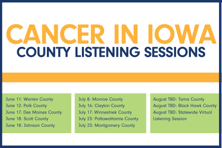 Cancer in Iowa: Johnson County Listening Session - Calendar - TRAIL of ...