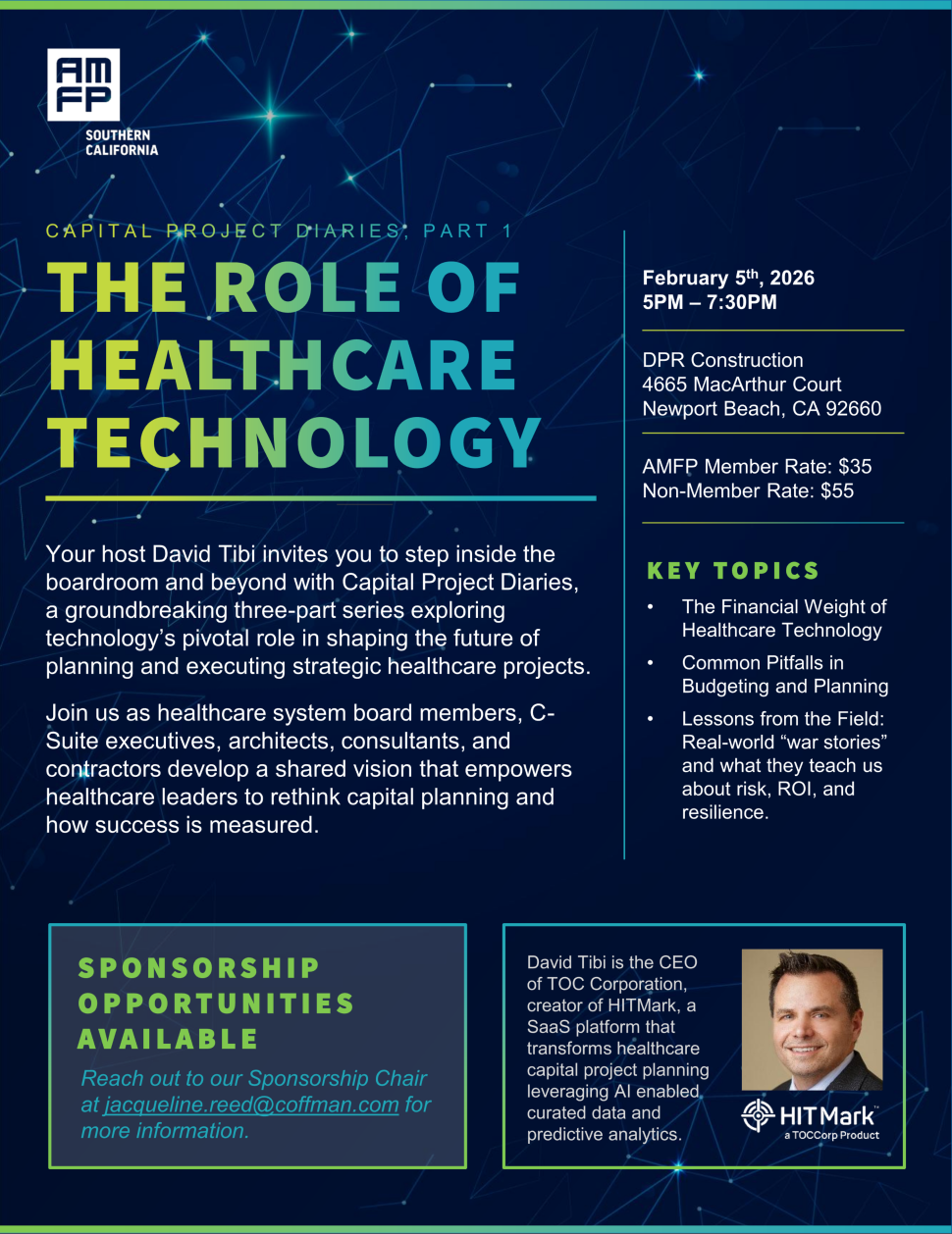 Capital Project Diaries (Part-1) - Events - Association of Medical ...