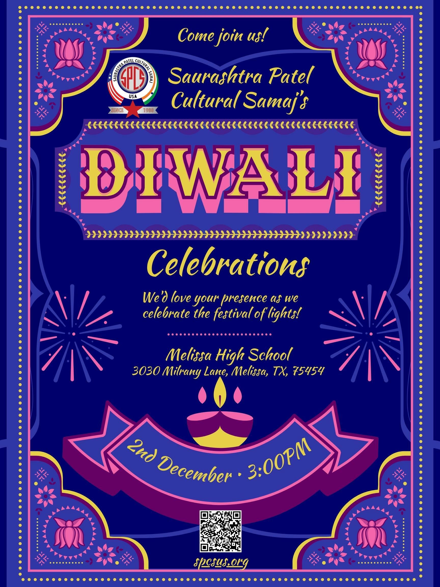 SPCS Texas Diwali Celebrations - Events - SPCS USA