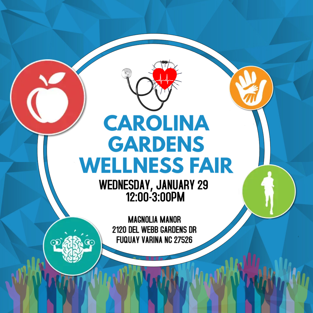 Wellness Fair - Events - Carolina Gardens by Del Webb