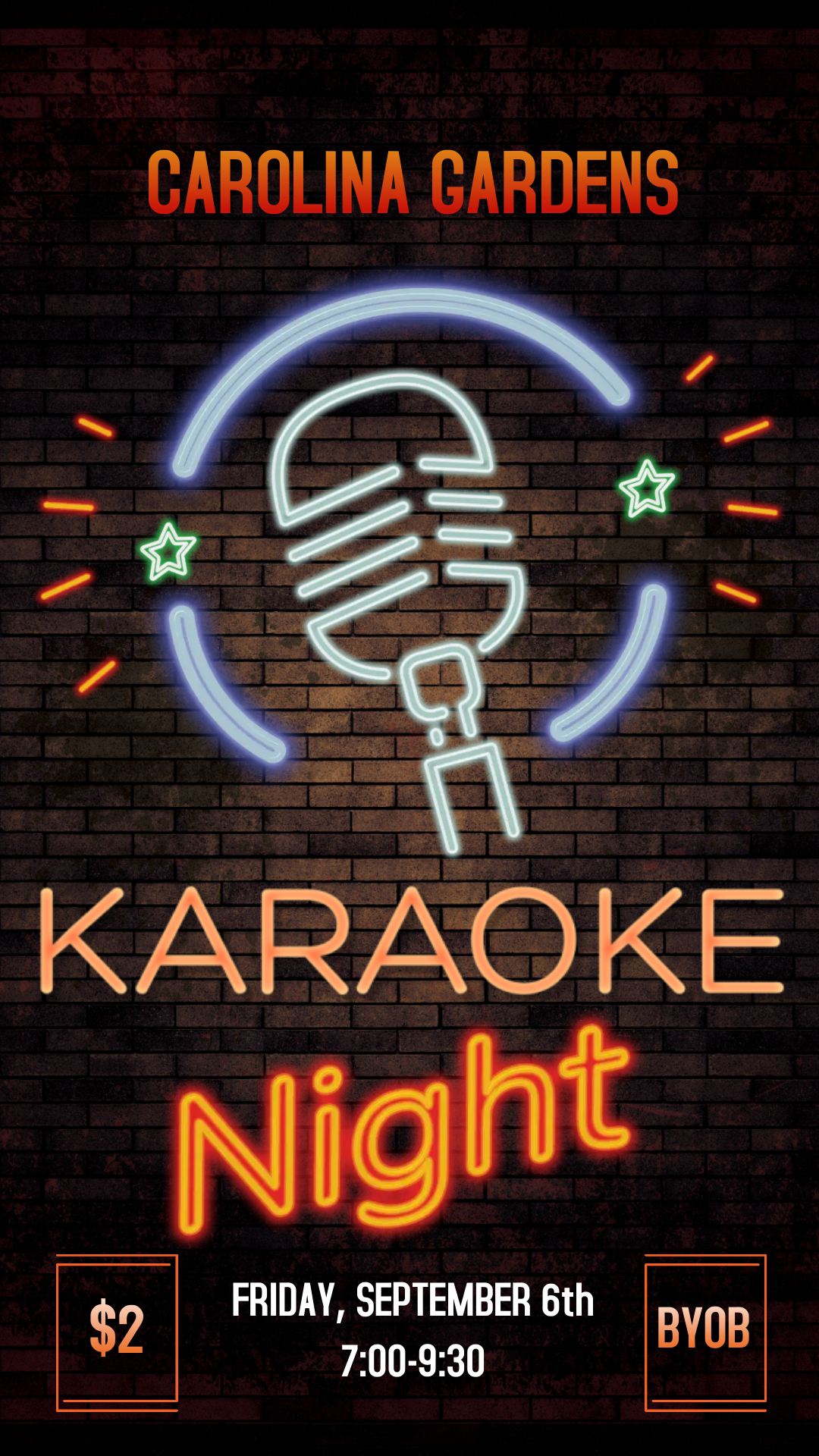 Karaoke Night - Events - Carolina Gardens by Del Webb