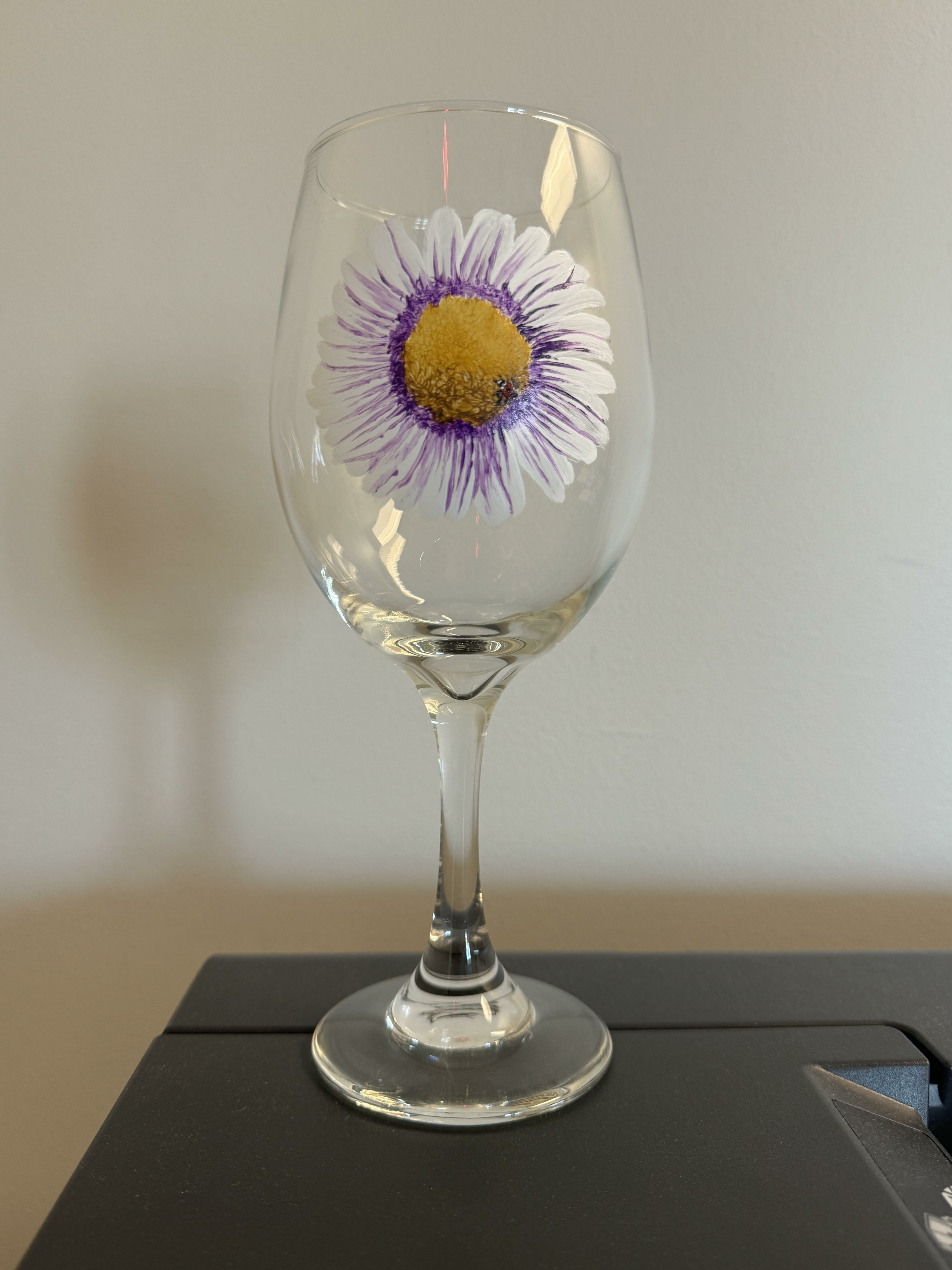 Daisy Wine Glass Painting w/ Kris - Events - Carolina Gardens by Del Webb