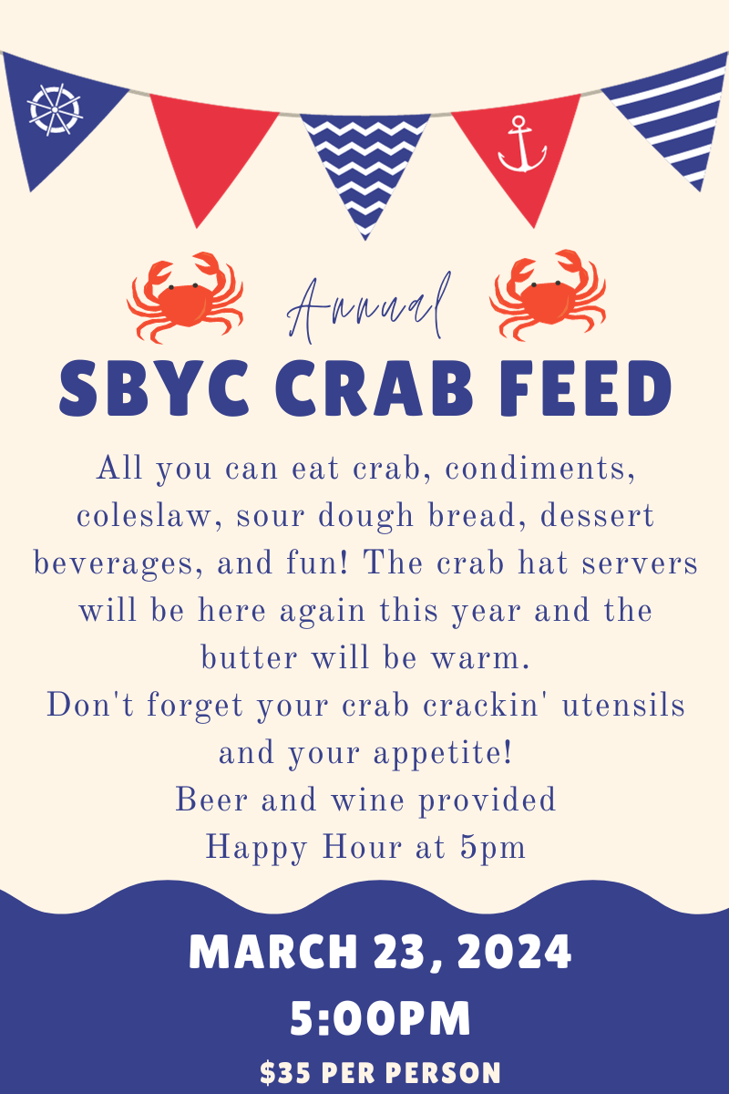 Crab Feed Dinner - Events - Shelter Bay Yacht Club