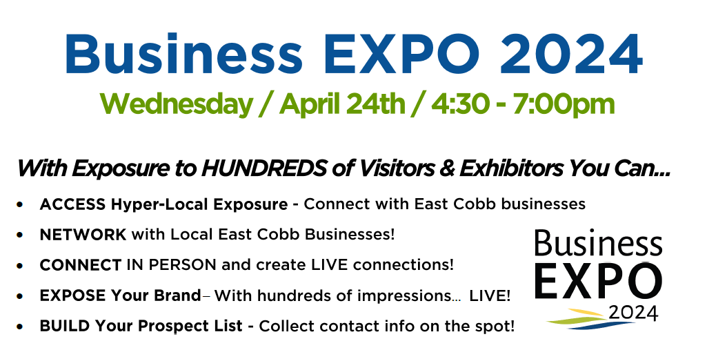 Business Expo 2024 - Visitors - Events - East Cobb Business Association