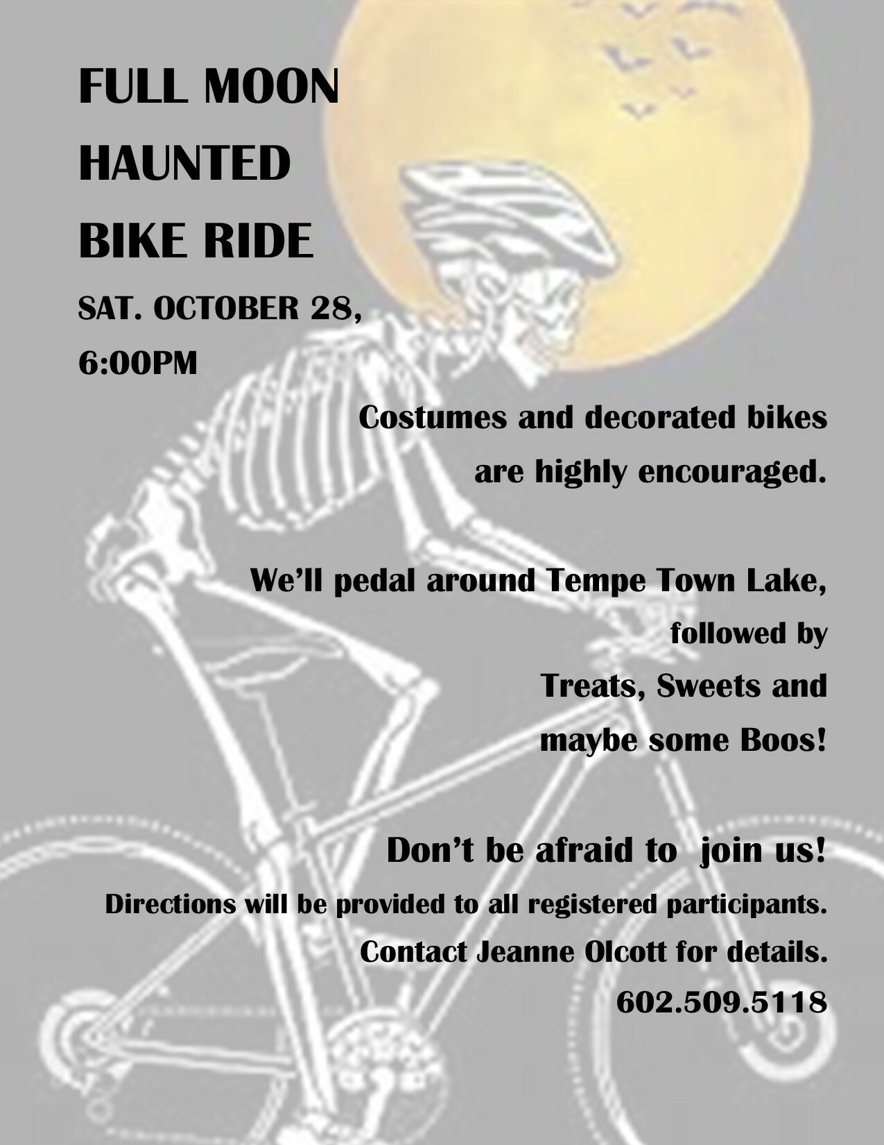 FULL MOON HAUNTED BIKE RIDE - Events - Scottsdale Sea and Ski Club